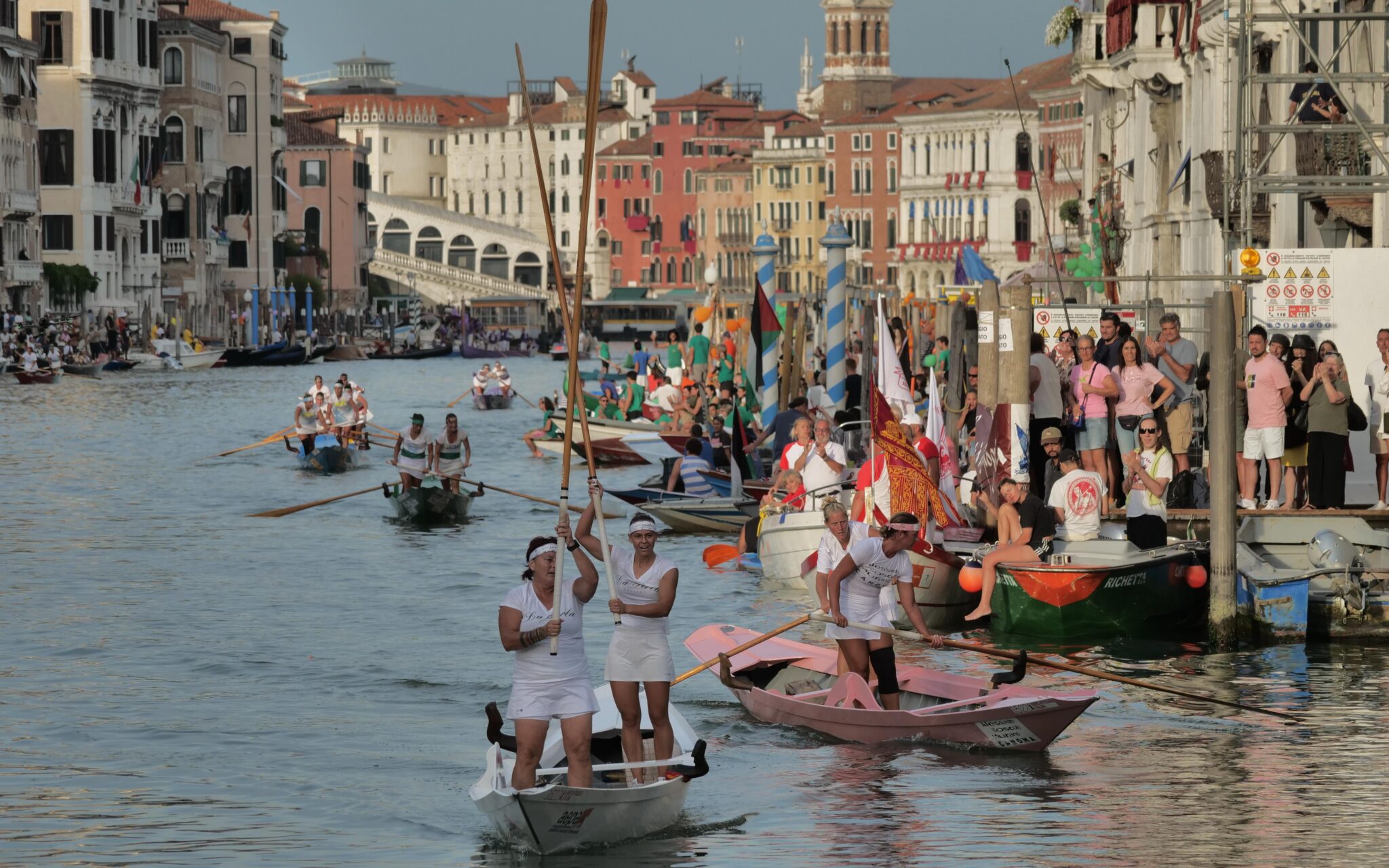Regata Storica 2025: ordine di arrivo delle Donne su Mascarete a due ...